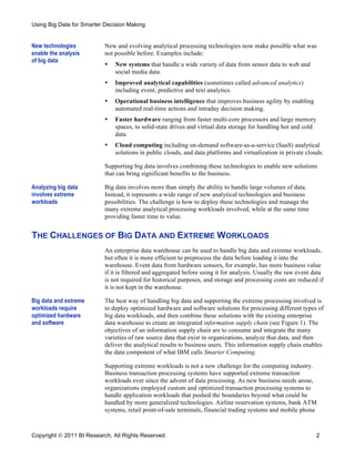 Using Big Data Smarter Decision Making | PDF