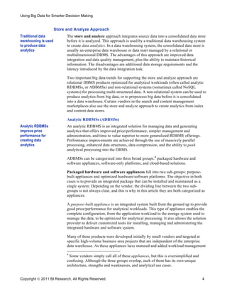 Using Big Data Smarter Decision Making | PDF