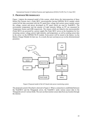 A STUDY OF IOT BASED REAL-TIME SOLAR POWER REMOTE MONITORING SYSTEM | PDF