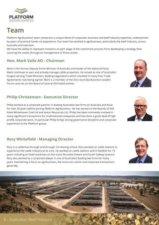 Platform Agribusiness - Invest with confidence v3 | PDF