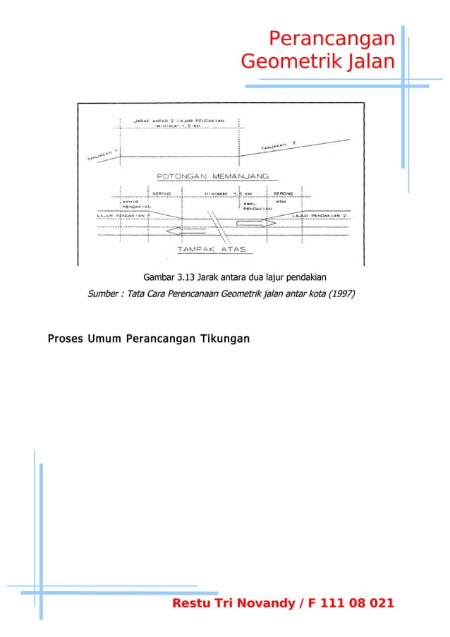 92237340 perancangan-geometrik-jalan-teori | PDF
