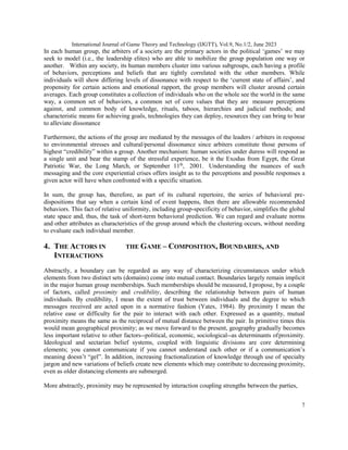 PREDICTING THE EVOLUTION OF CONFLICTS USING FUZZY RECURRENT GAMES | PDF