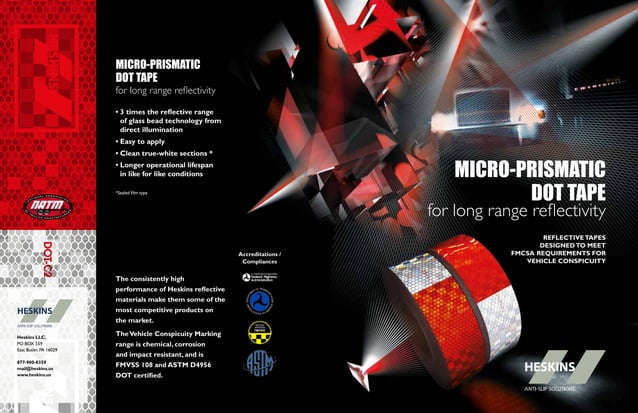 Heskins Micro-Prismatic DOTC2 Tape | PPT