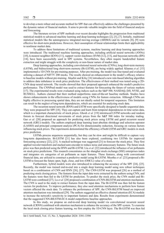 An improved convolutional recurrent neural network for stock price forecasting | PDF