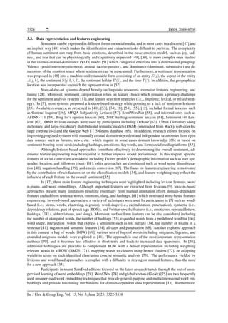 Sentiment analysis in SemEval: a review of sentiment identification approaches | PDF