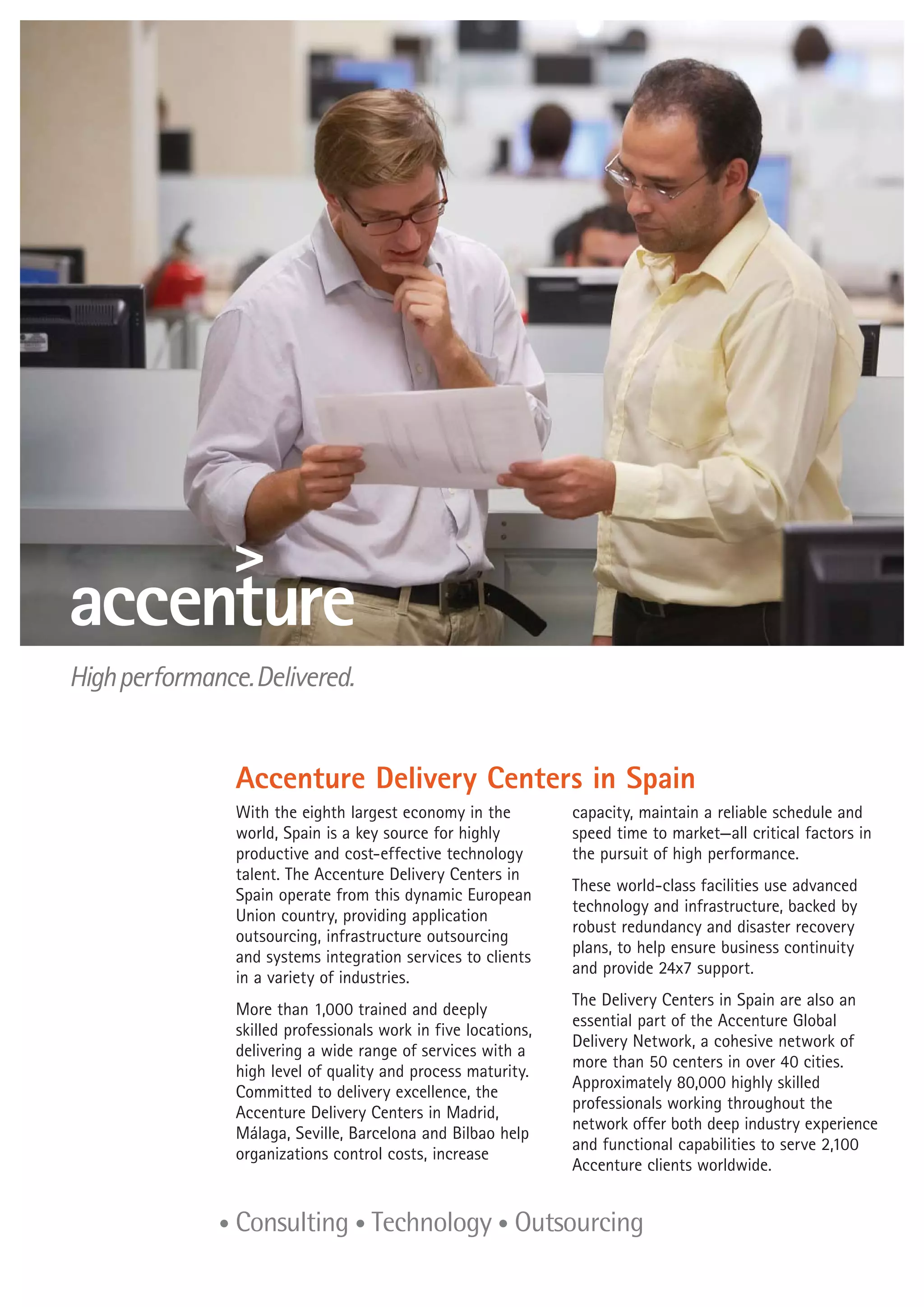Accenture_Delivery_Centers_Spain_fact_sheet | PDF