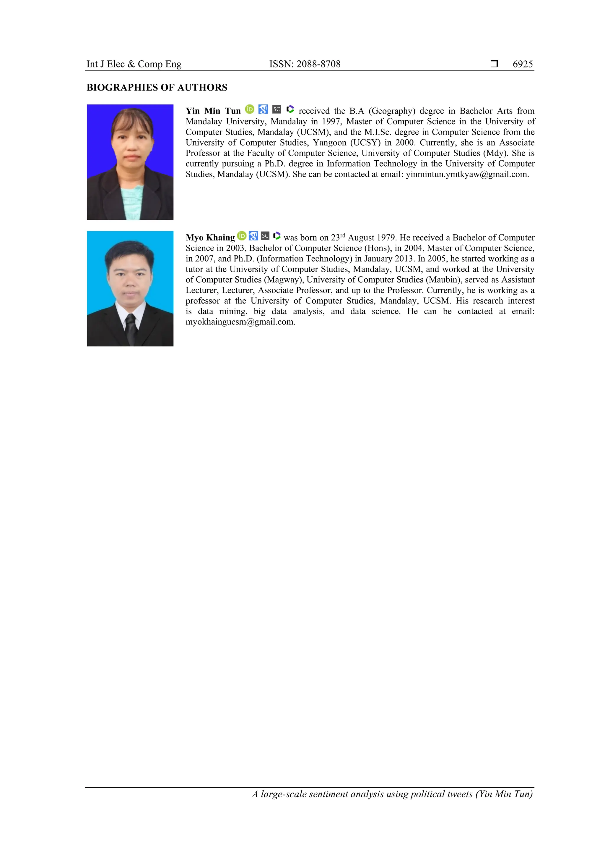 A large-scale sentiment analysis using political tweets | PDF