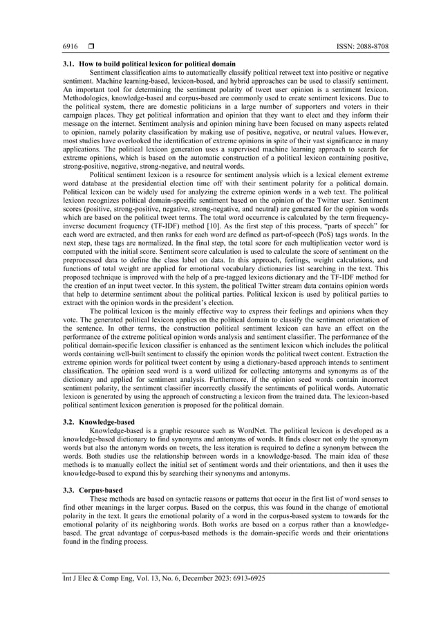 A large-scale sentiment analysis using political tweets | PDF