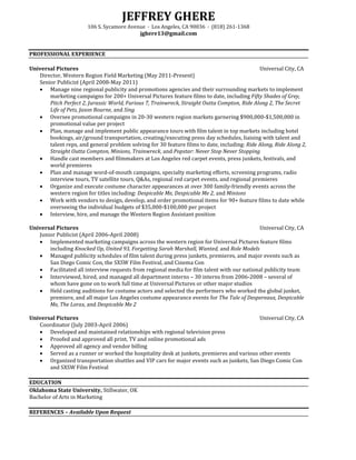 Resume - Jeffrey Ghere | PDF