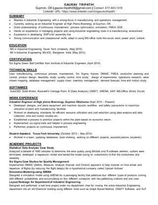 Gaurav_Resume 1 | DOCX