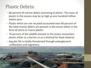 MARINE POLLUTION pollution presentation | PPTX