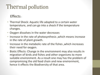 MARINE POLLUTION pollution presentation | PPTX