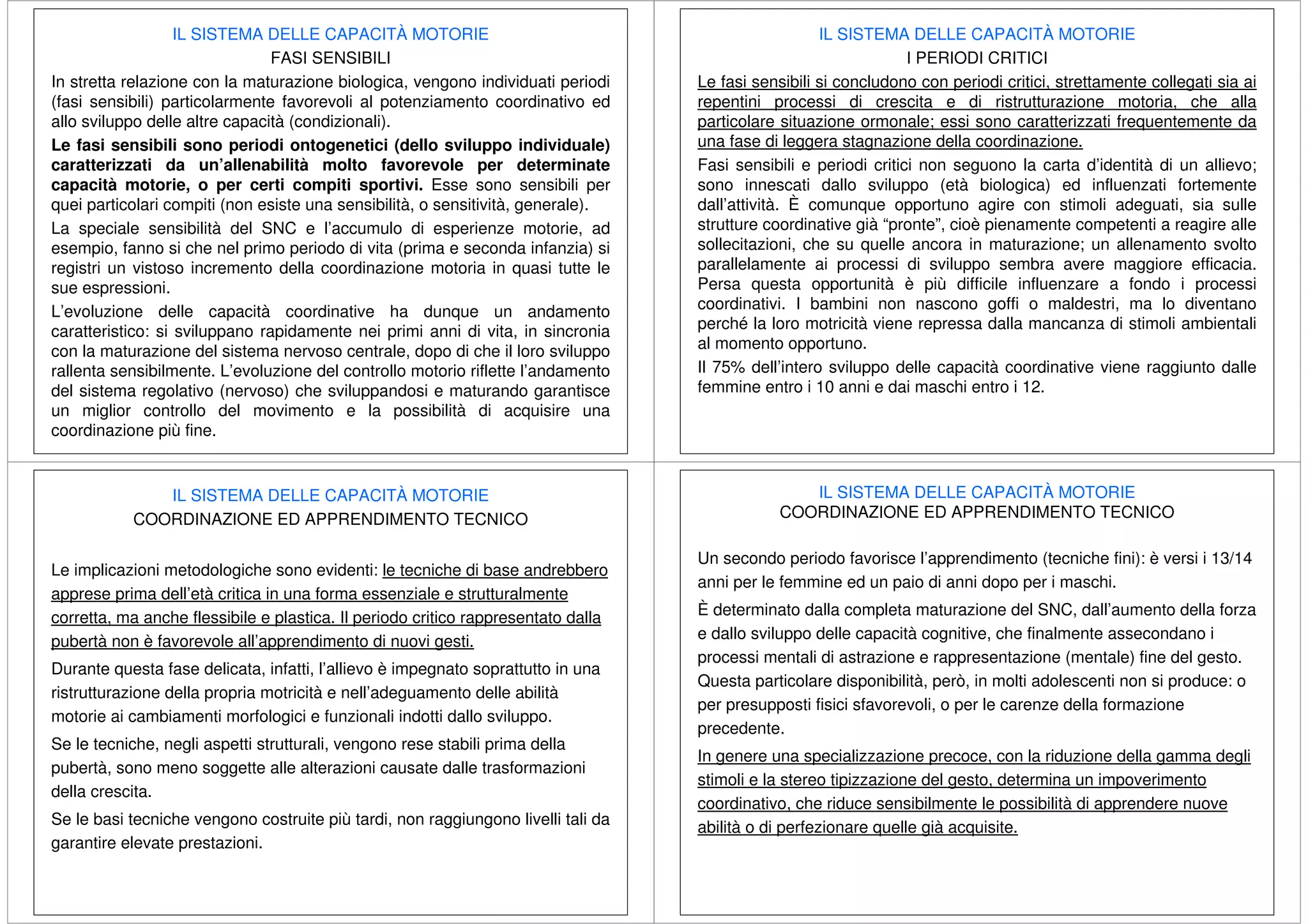 922 sistema delle_capacita_motorie_condizionali_coordinative | PDF