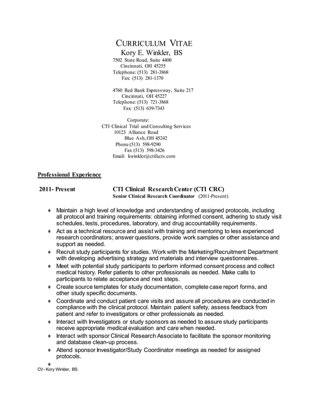 Curriculum Vitae Linkedin | DOCX