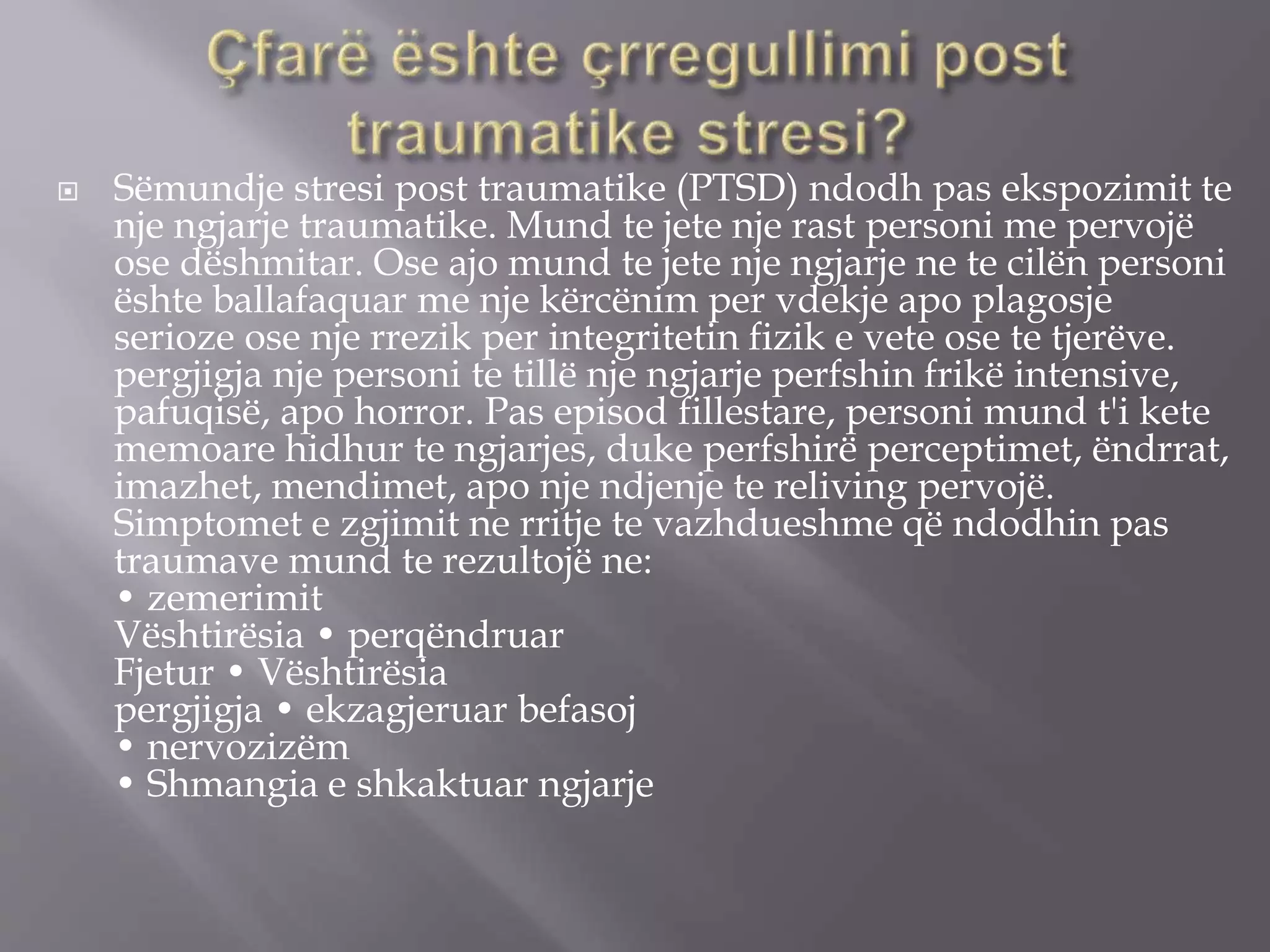 gjithcka rrethe stresi | PPTX