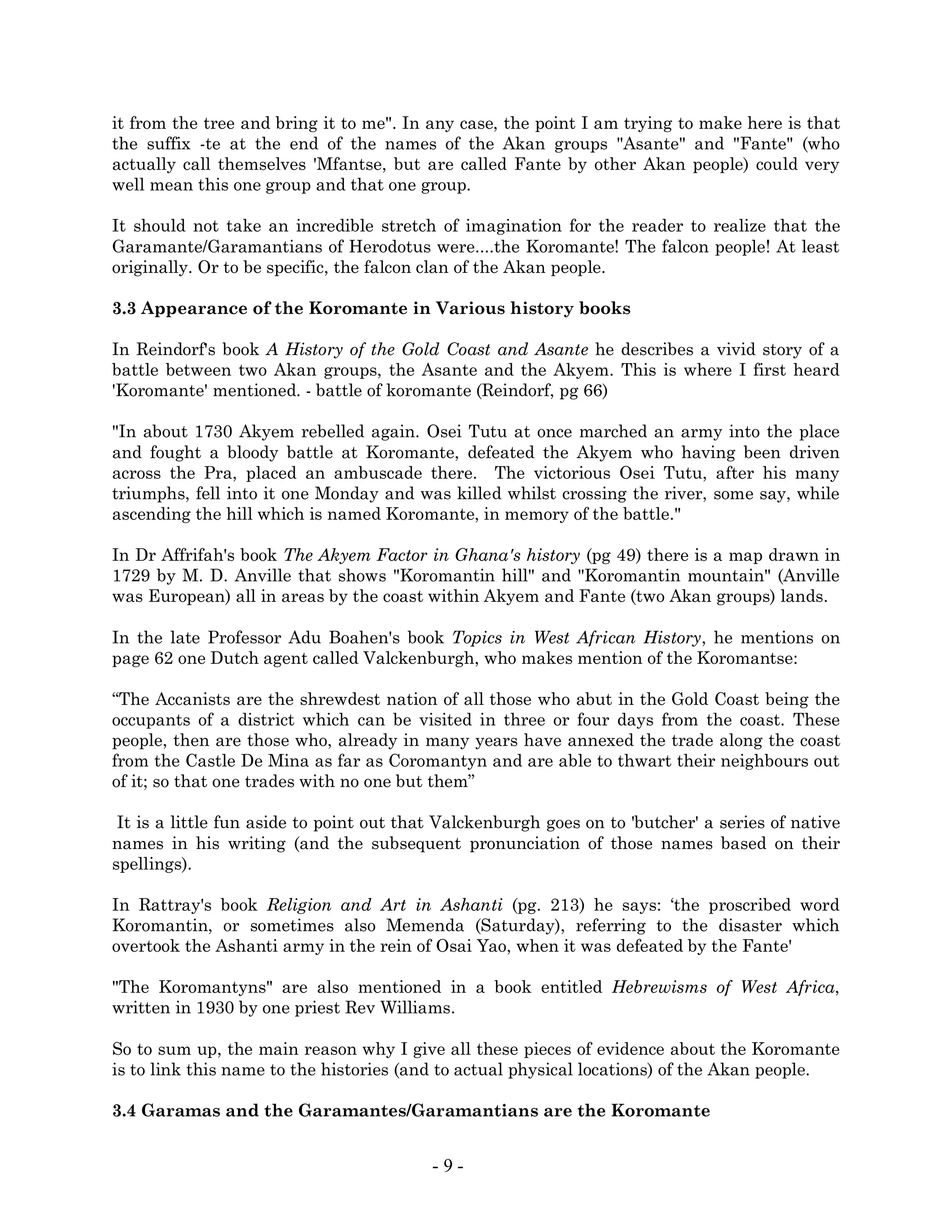 The Akan Other Africans and the Sirius Star System | PDF