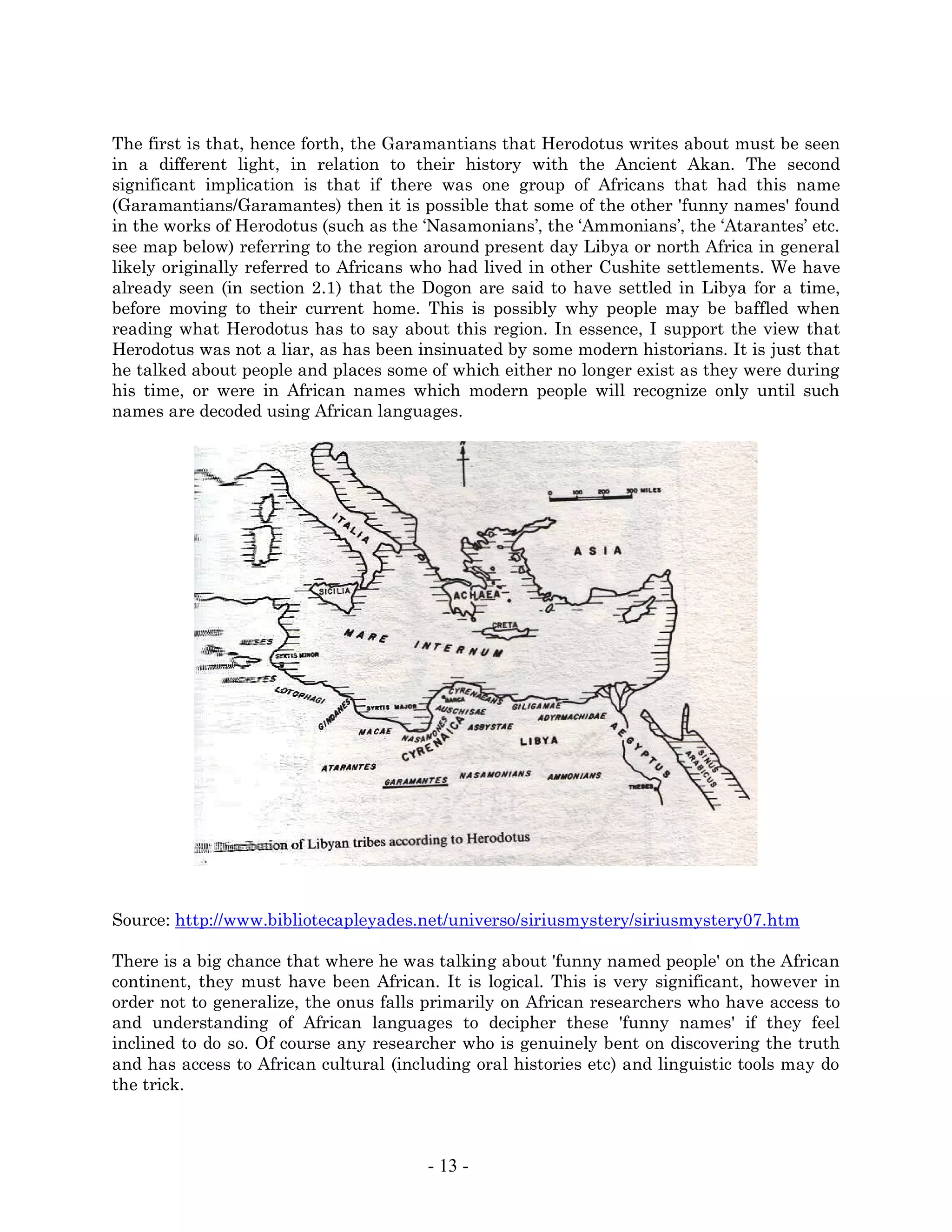 The Akan Other Africans and the Sirius Star System | PDF