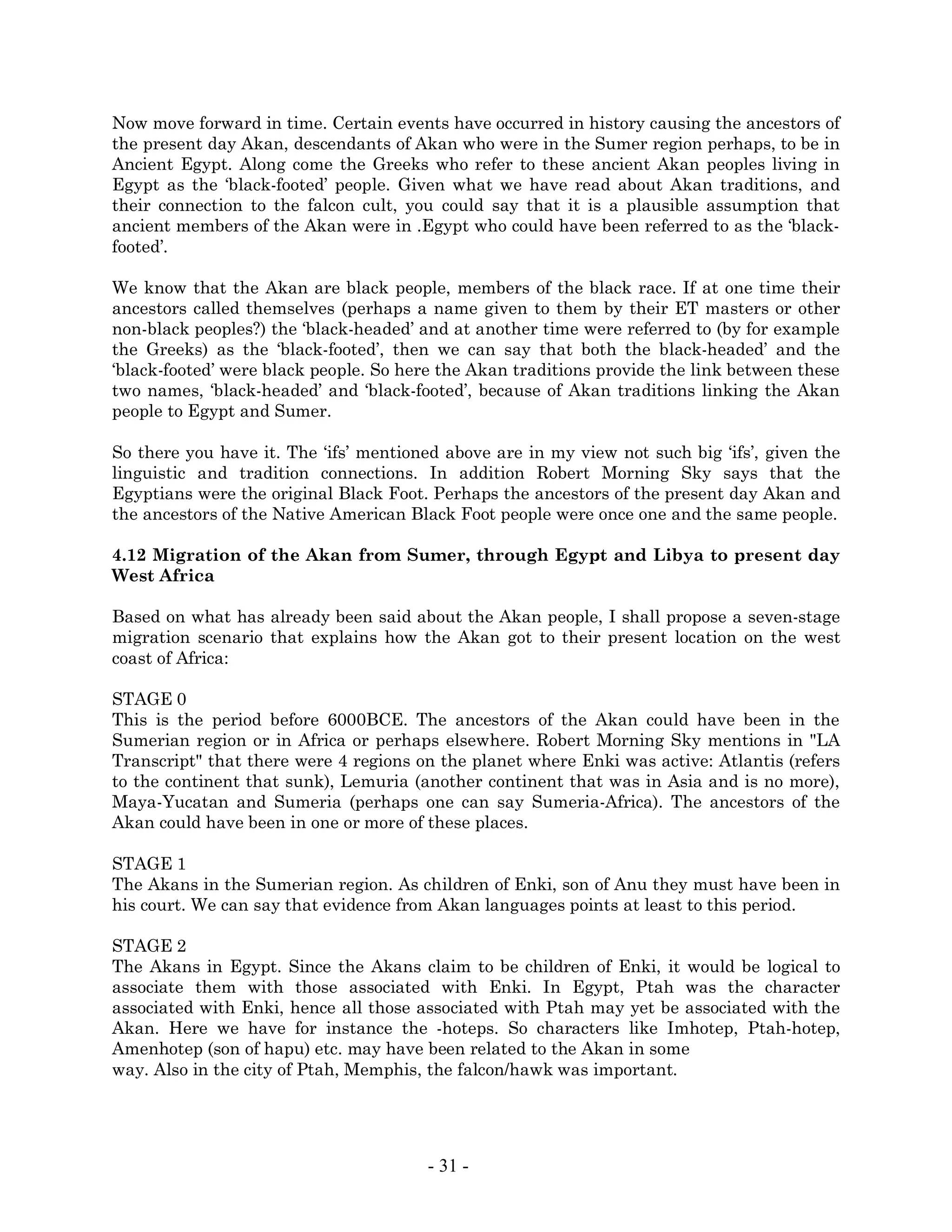 The Akan Other Africans and the Sirius Star System | PDF