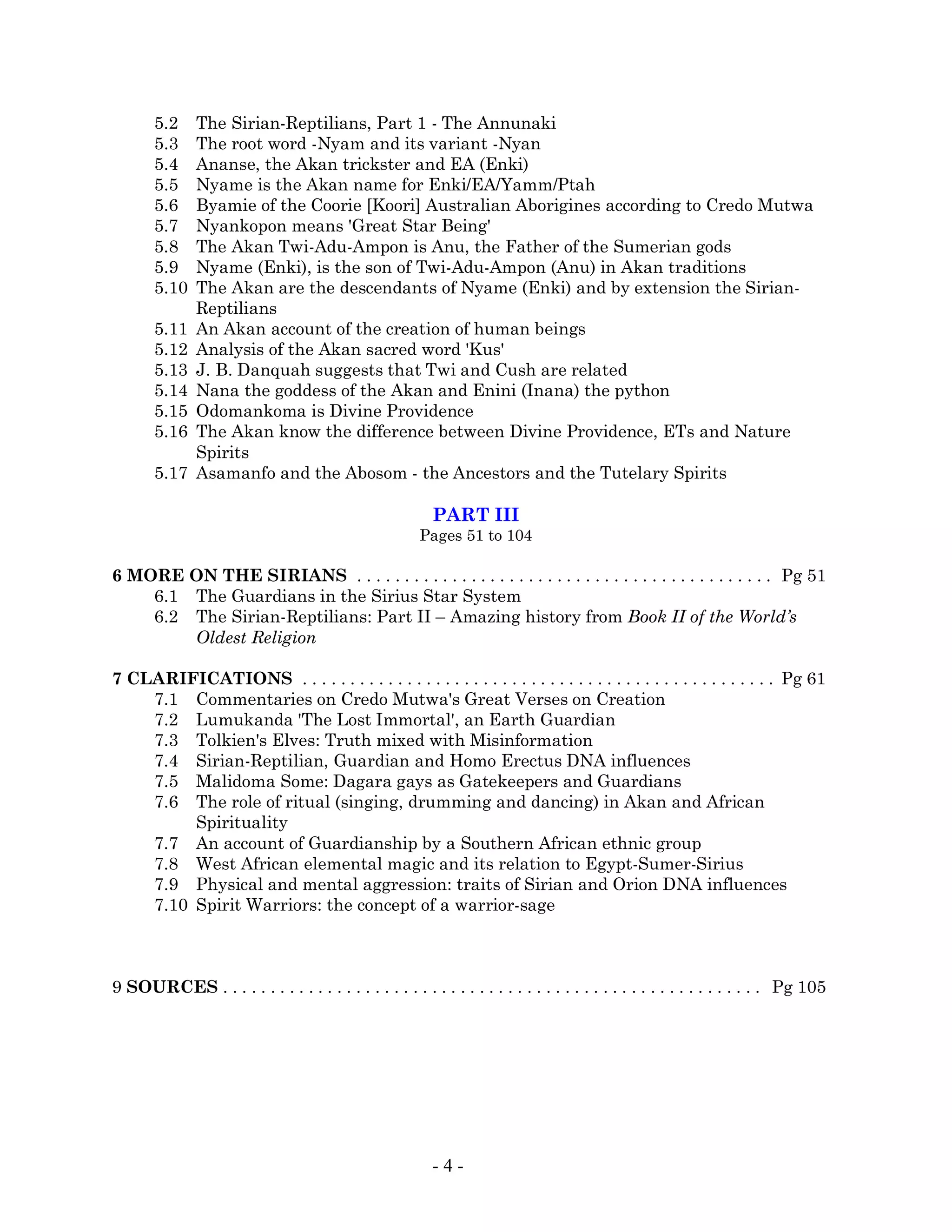 The Akan Other Africans and the Sirius Star System | PDF