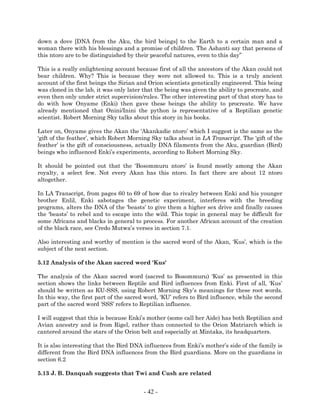 The Akan Other Africans and the Sirius Star System | PDF