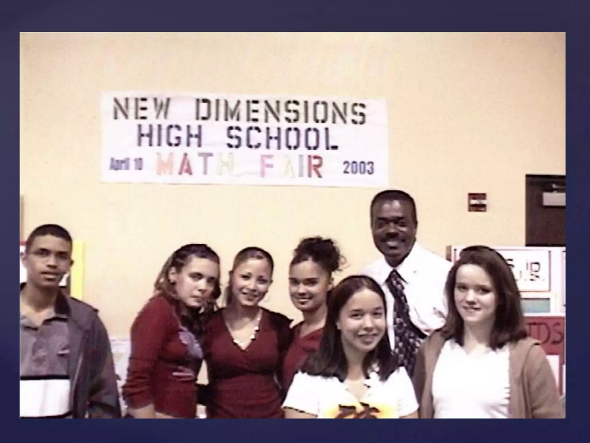 New Dimensions High School Math Fair 2003 | PPT