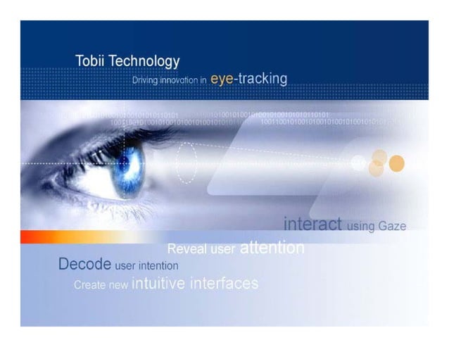 The Evolution Of Eye Tracking | PPT