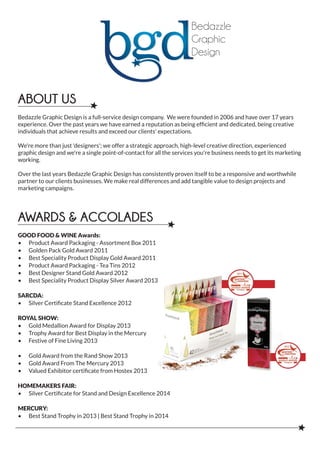 BGD Company Profile | PDF