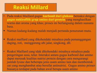 92349448 reaksi-browning-pencoklatan-pada-makanan | PPTX