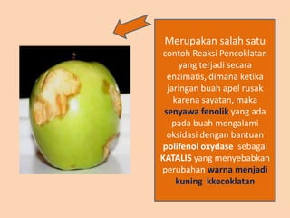 92349448 reaksi-browning-pencoklatan-pada-makanan | PPTX