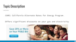PG&E Reach and CARE Program | PPTX