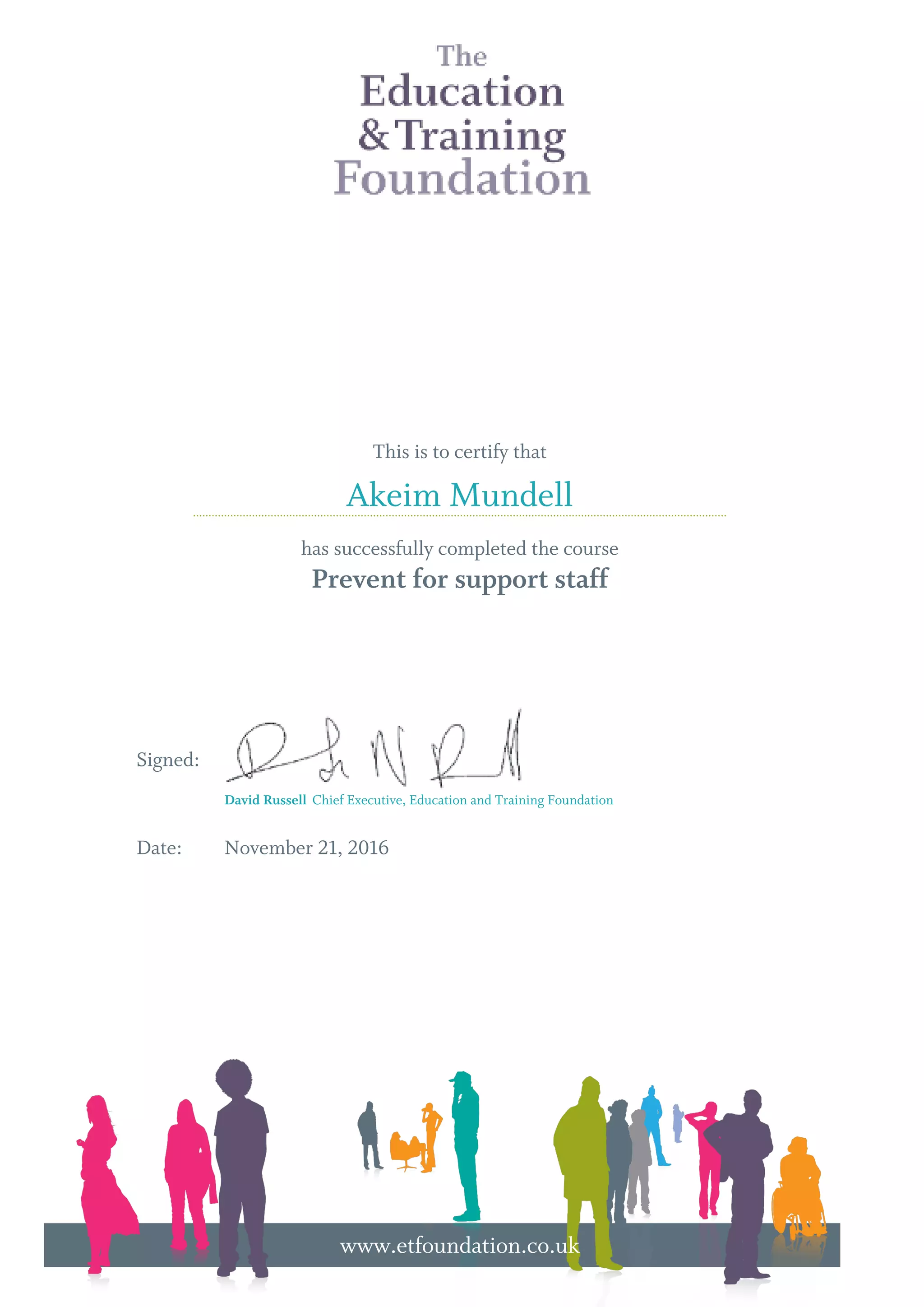 Akeims British Values Certificate | PDF