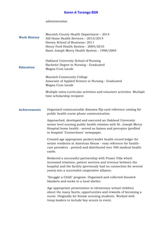 1Karen Torongo BSN | PDF