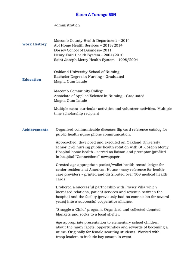 1Karen Torongo BSN | PDF