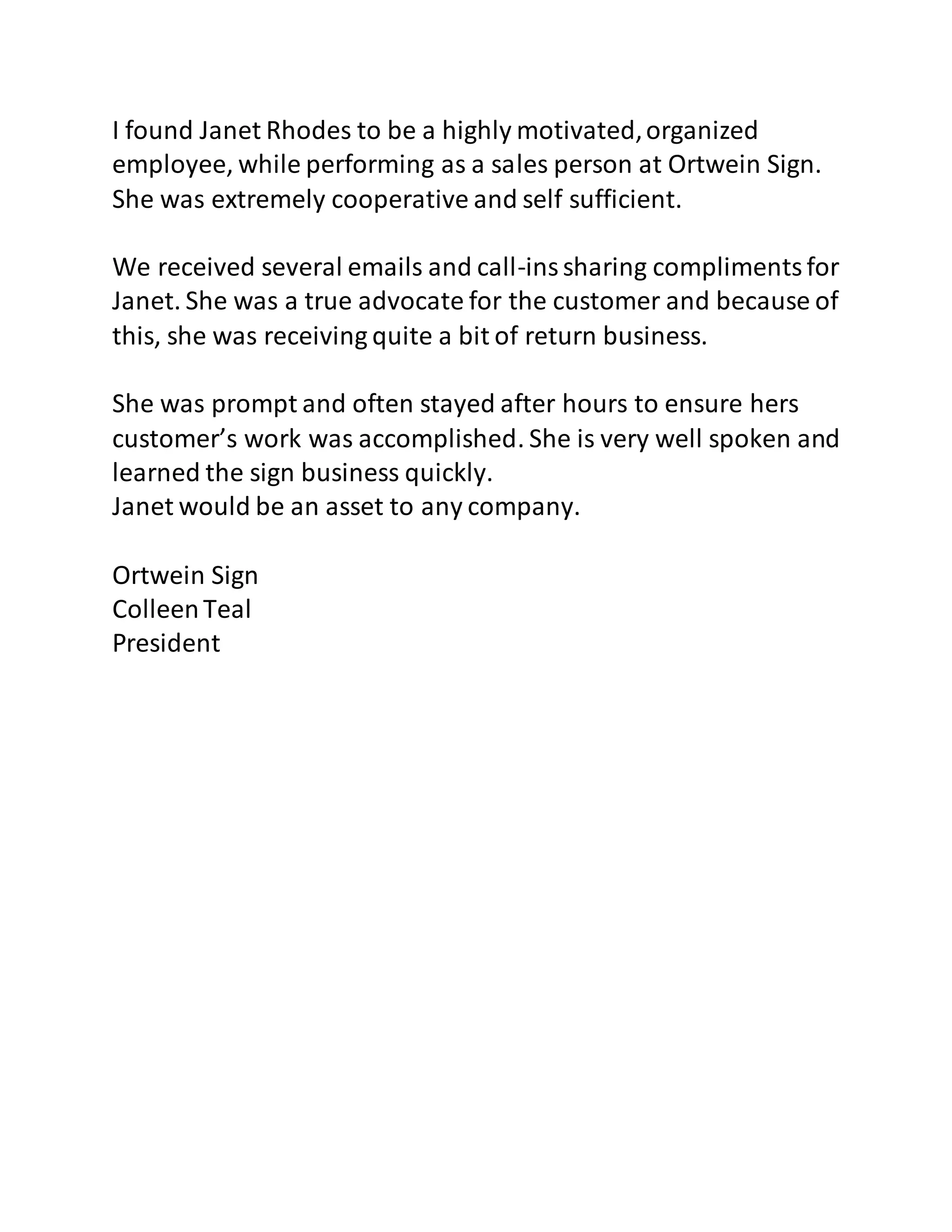 Janet Rhodes recommendation | DOCX