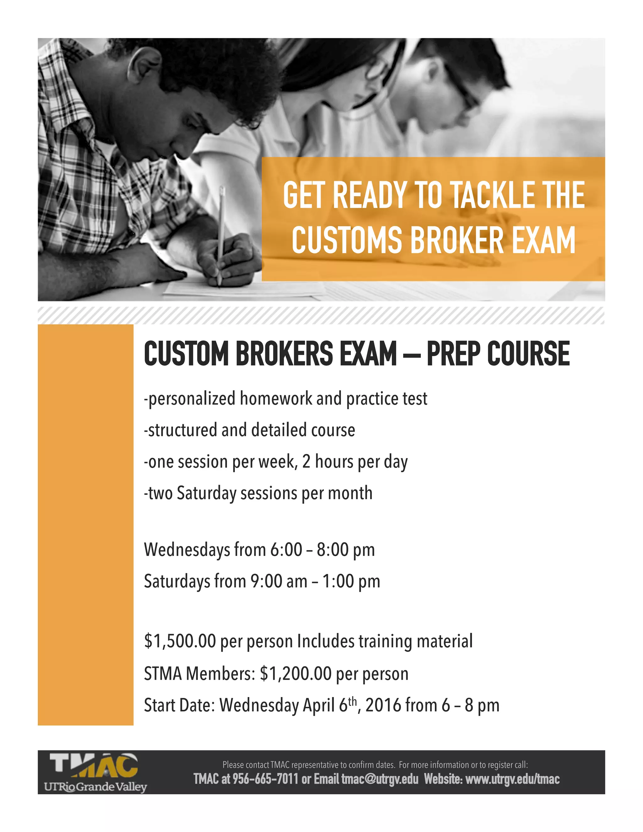 Customs-Broker-Exam-Flyer | PDF
