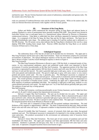 Sedimentary Facies And Petroleum System Of San Sai Oil Field, Fang ...
