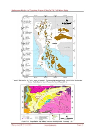Sedimentary Facies And Petroleum System Of San Sai Oil Field, Fang ...