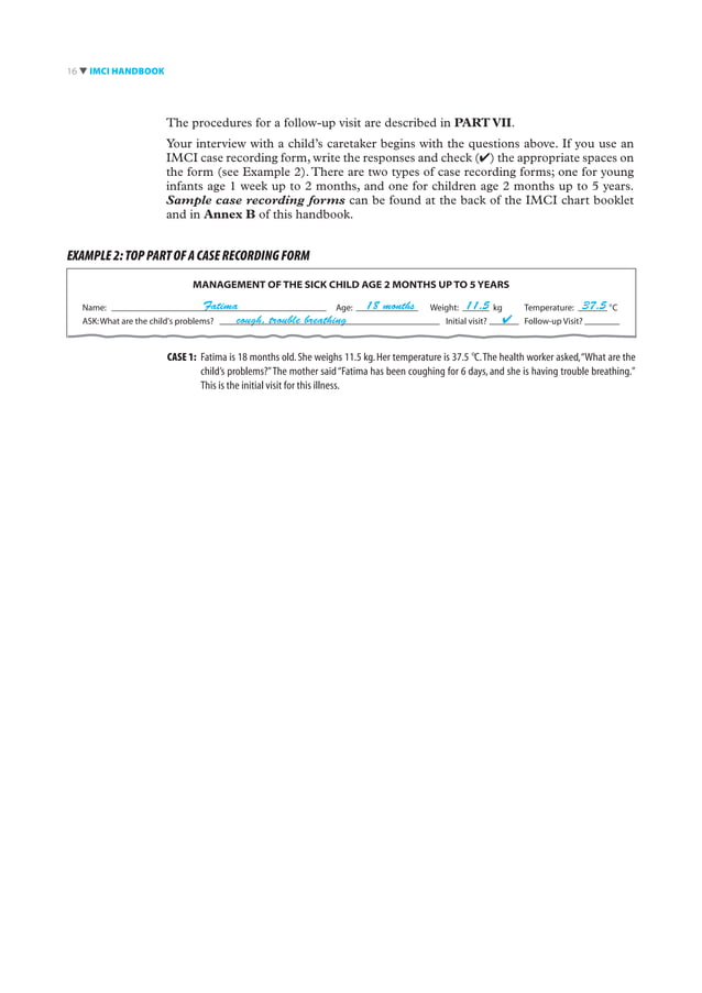 handbook IMCI - integrated management of childhood illness | PDF