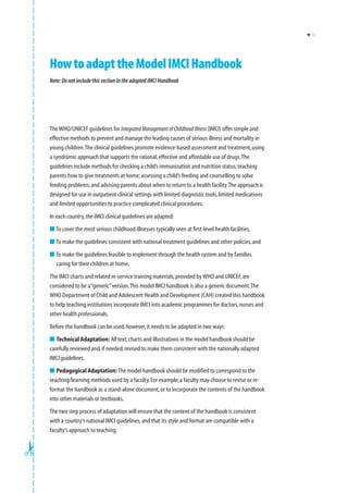 handbook IMCI - integrated management of childhood illness | PDF