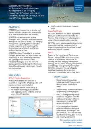 Asset Integrity Solutions rev6 | PDF | Business | Business and Finance