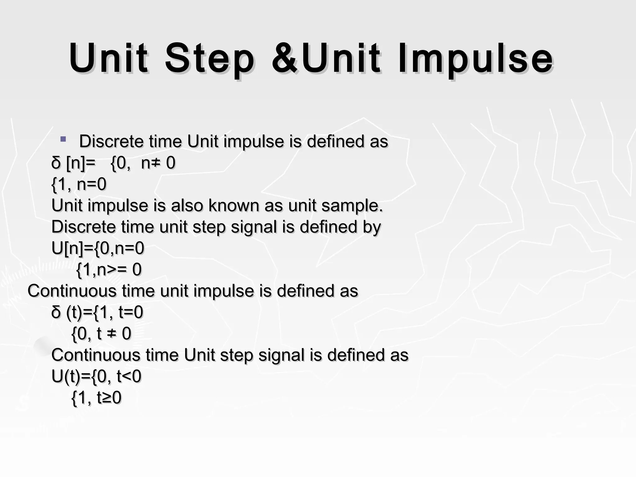 signals and system | PPT