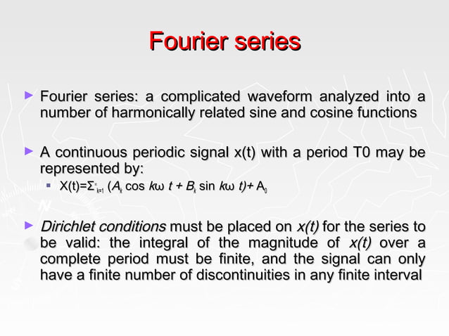 signals and system | PPT