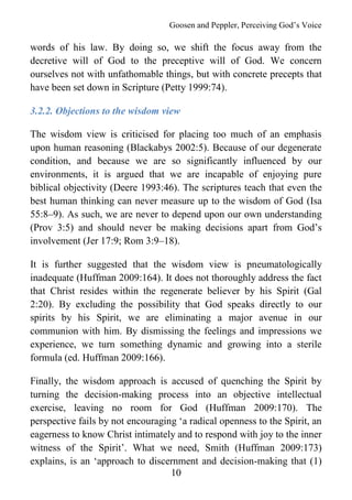 Goosen-and-Peppler-Perceiving-God’s-Voice | PDF