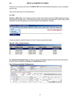 FABEX DOCUMENTATION | PDF