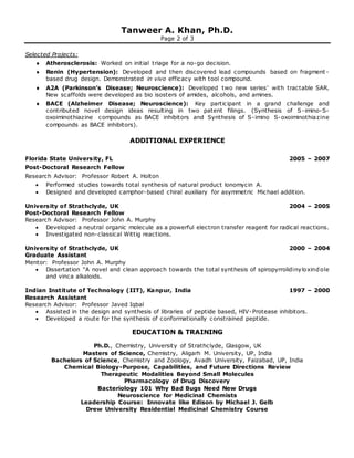Tanweer Khan resume 121316 | PDF
