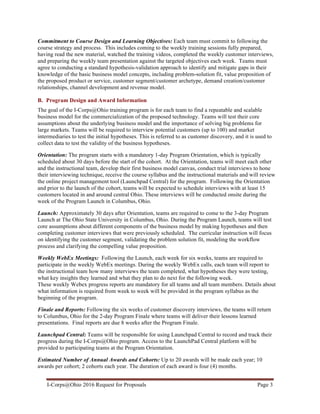 2016 I-Corps@Ohio RFP - Final | PDF | Startups | Business