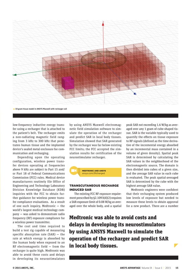 ANSYS-Advantage-Healthcare-AA-V9-I1 | PDF | Healthcare Industry | Industries