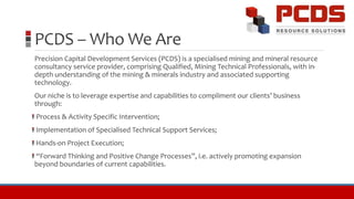 PCDS Services Outlined 201603 | PPSX