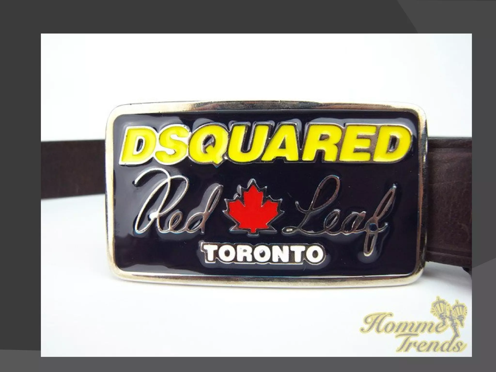 DSQUARED 2 10秋冬 棕色 皮帶 S74TP0350 | PPT