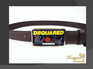 DSQUARED 2 10秋冬 棕色 皮帶 S74TP0350 | PPT